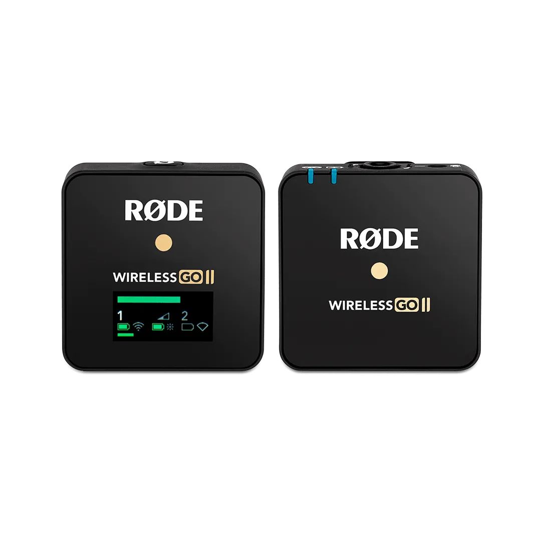 RODE Wireless GO II- SINGLE- Wireless Microphone System – 91lights ...